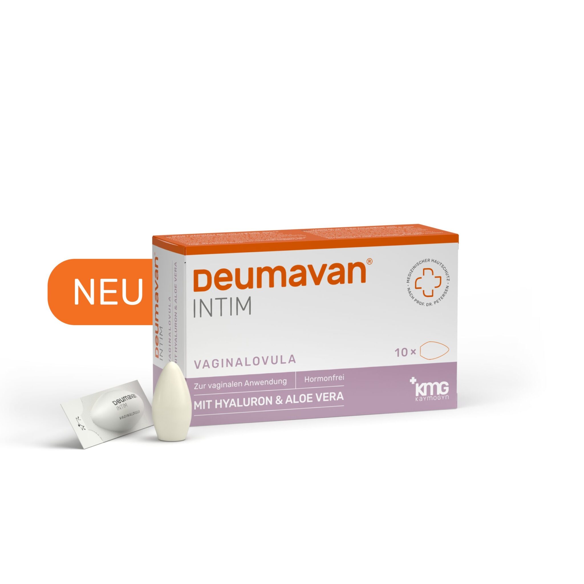 Neu von Deumavan: Befeuchtende Ovula bei Scheidentrockenheit
